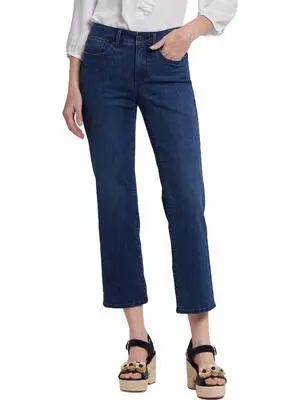 NYDJ Marilyn Cool Embrace® Ankle Straight Leg Jeans - Ibiza Blues