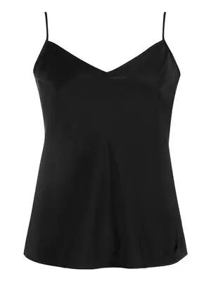 Armani Exchange Spaghetti-strap Tank Top - Black