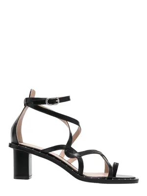 SCAROSSO Patty Strappy Sandals - Black
