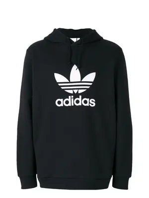 Adidas Originals Trefoil Hoodie - Black