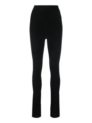 Victoria Beckham High-waisted Trousers - Black