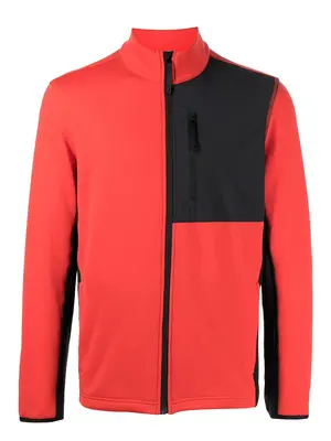 Aztech Mountain Panelled Fleece Jacket - Orange
