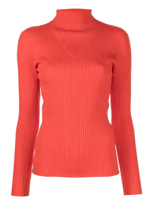 Aztech Mountain El Paradiso Roll Neck Sweater - Orange