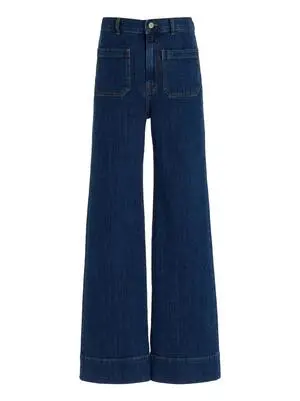 JEANERICA St Monica High-rise Flare-leg Jeans - Dark Wash