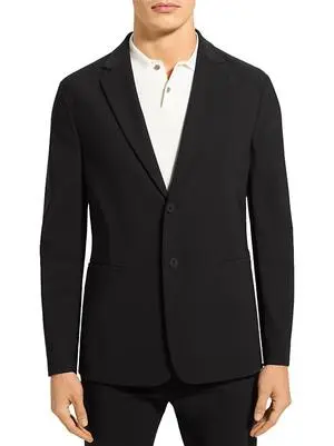 Theory Clinton Precision Ponte Slim Fit Blazer - Black