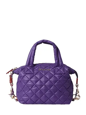 Mz Wallace Mz Wallace Micro Sutton Bag Amethyst/light Gold
