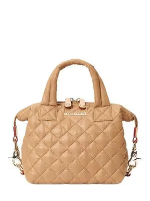 Mz Wallace Mz Wallace Micro Sutton Bag Caramel/light Gold