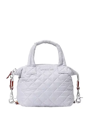 Mz Wallace Mz Wallace Micro Sutton Bag Lilac/nickel