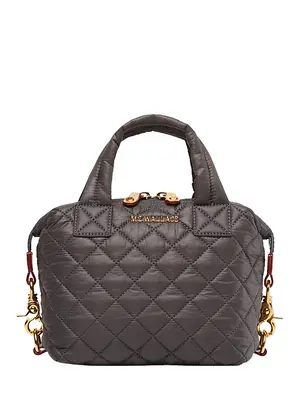 Mz Wallace Mz Wallace Micro Sutton Bag Magnet/gunmetal
