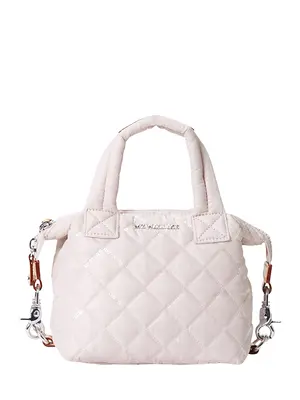 Mz Wallace Mz Wallace Micro Sutton Bag Rose Sequins/silver