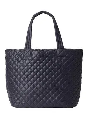 Mz Wallace Large Metro Tote Deluxe Black/black