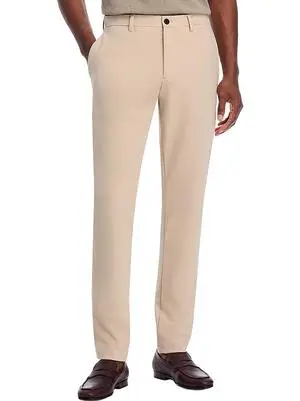 Theory Zaine Slim Straight Stretch Pants Earl Gray