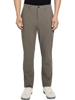 Theory Zaine Slim Straight Stretch Pants - Morel