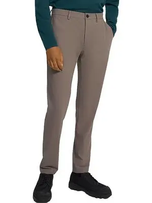 Theory Zaine Slim Straight Stretch Pants - Sidewalk