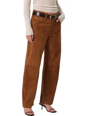 Citizens Of Humanity Miro High Rise Relaxed Jeans - Toasted Caramel