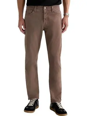 Ag Everett Straight Fit Twill Pants - Sulfur Taupe