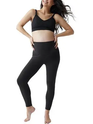 Ingrid & Isabel® Fold-down Active Leggings, Set Of 2 - Black/ Navy