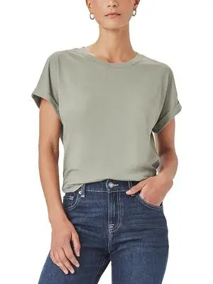 Splendid Splendid Skye Cuffed Tee Eucalyptus