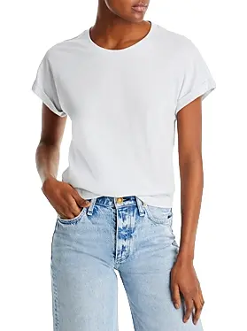 Splendid Splendid Skye Cuffed Tee Light Chicory