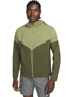Nike Windrunner Running Jacket Alligator,rough Green