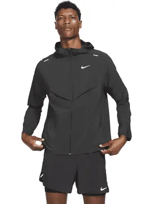 Nike Windrunner Running Jacket Black
