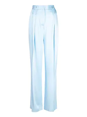 ACT Nº1 High-waist Tailored Trousers - Blue