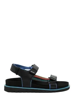 Paul Smith Logo-print Sandals - Black