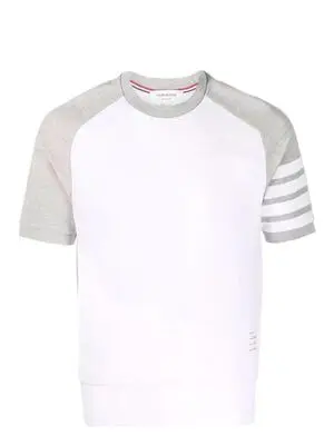Thom Browne 4-bar Stripe T-shirt - White