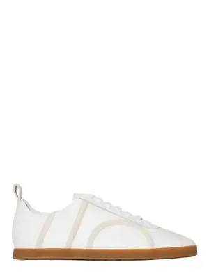 TOTEME The Leather Low-top Sneakers - White