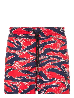 Moncler Swimwear - Garnet Red