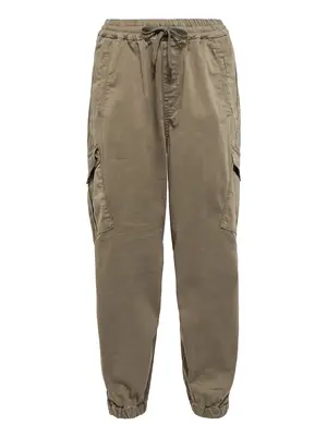 Ag Cotton Cargo Trousers - Green