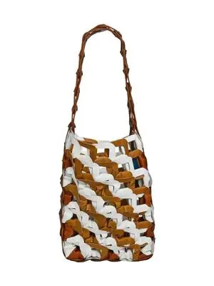 SC103 SC103 Medium Links Leather Tote Easel