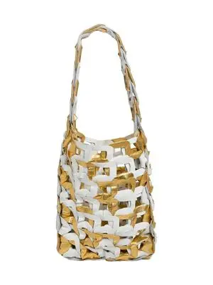 SC103 SC103 Medium Links Leather Tote Lunar