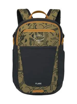 OSPREY Osprey Flare 27-Liter Backpack Find The Way Print/ Black