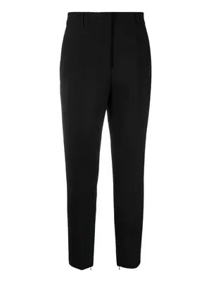 Dorothee Schumacher High-waisted Cigarette Trousers - Black