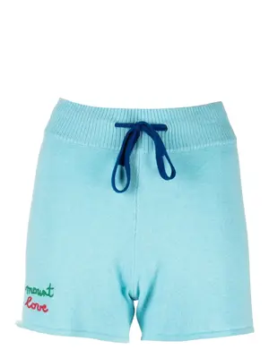 Rossignol Mount Of Love Knitted Shorts - Blue