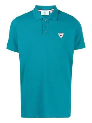Rossignol Logo-applique Polo Shirt - Blue