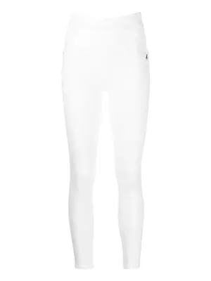 Patrizia Pepe Cropped Slim-fit Jeggings - White
