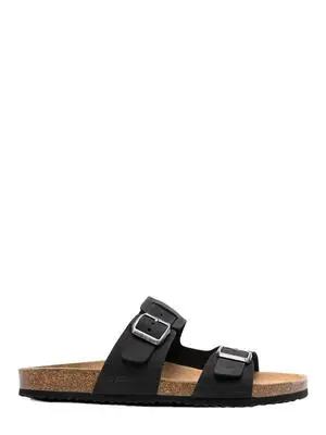 Geox Buckle-strap Sandals - Black