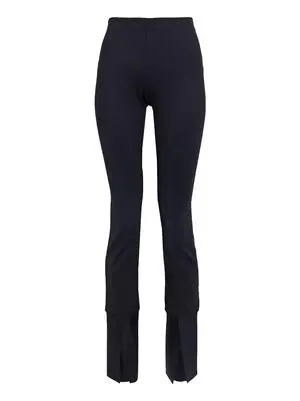 Rosetta Getty Ponte Skinny Pants - Black