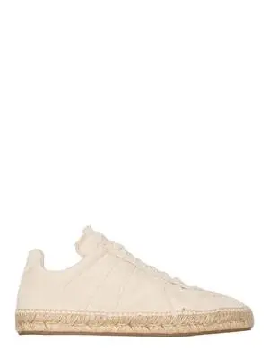 MAISON MARGIELA Replica Raffia-sole Sneakers - Neutrals