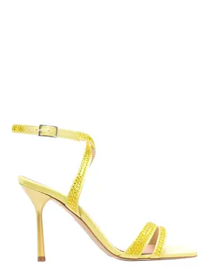 Liu Jo Camelia Embellished High Heel Sandals - Green