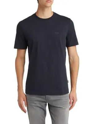 BOSS Thompson Solid T-shirt - Dark Blue