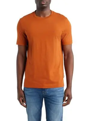 BOSS Thompson Solid T-shirt - Dark Orange