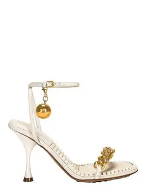 Bottega Veneta Dot Ankle Strap Sandals - String