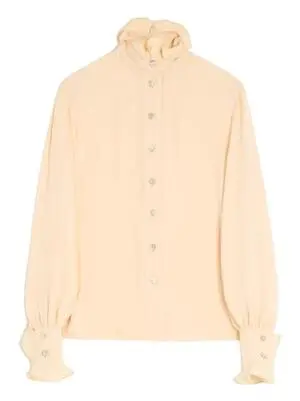 Valentino Garavani Georgette Blouse - Birch