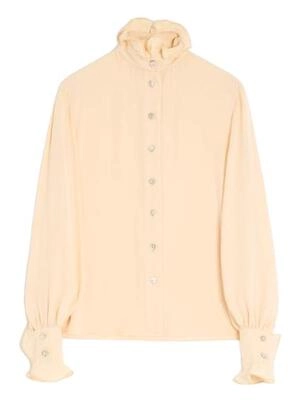 Valentino Garavani Georgette Blouse - Birch