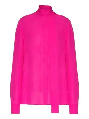Valentino Garavani Valentino Georgette Blouse Pink Pp