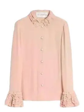 Valentino Garavani Valentino Georgette Blouse Rose Mist