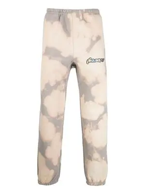PLEASURES Tie-dye Track Pants - Grey